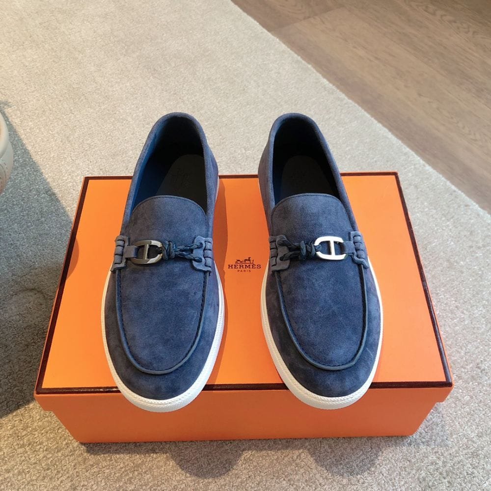 Hermes lgnacio loafer 24ss Blue - Global Luxury:Panda-China.com